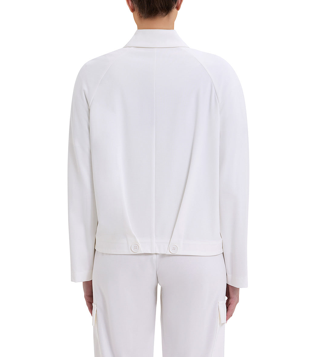 Butter colour viscose jacket | Loriblu